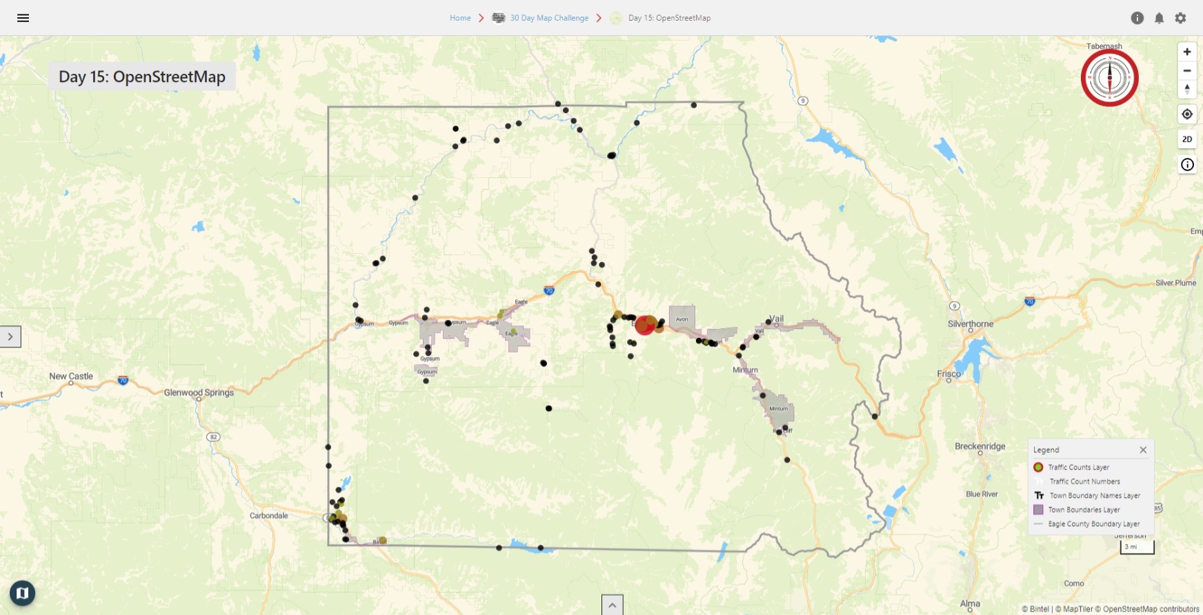 #30daymapchallenge Day 15: OpenStreetMap